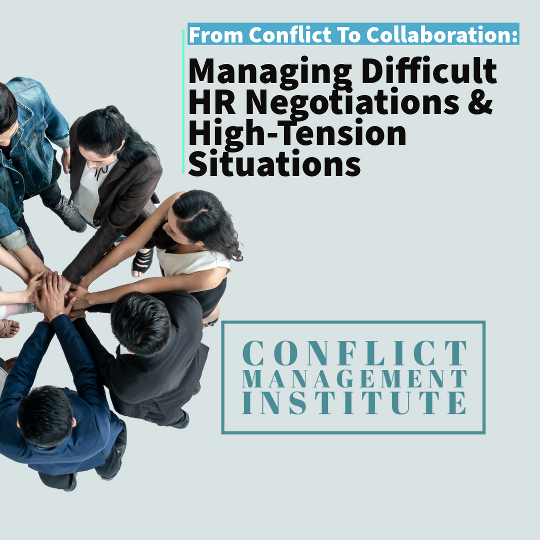 Conflict Management in the Workplace: Strategies & Techniques ...